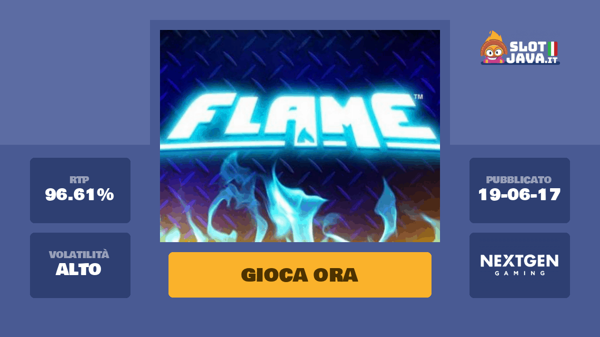 Flame Slot Machine Online – Gioca Gratis