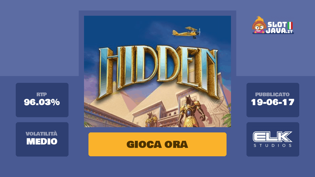 Hidden Slot Machine Online – Gioca Gratis
