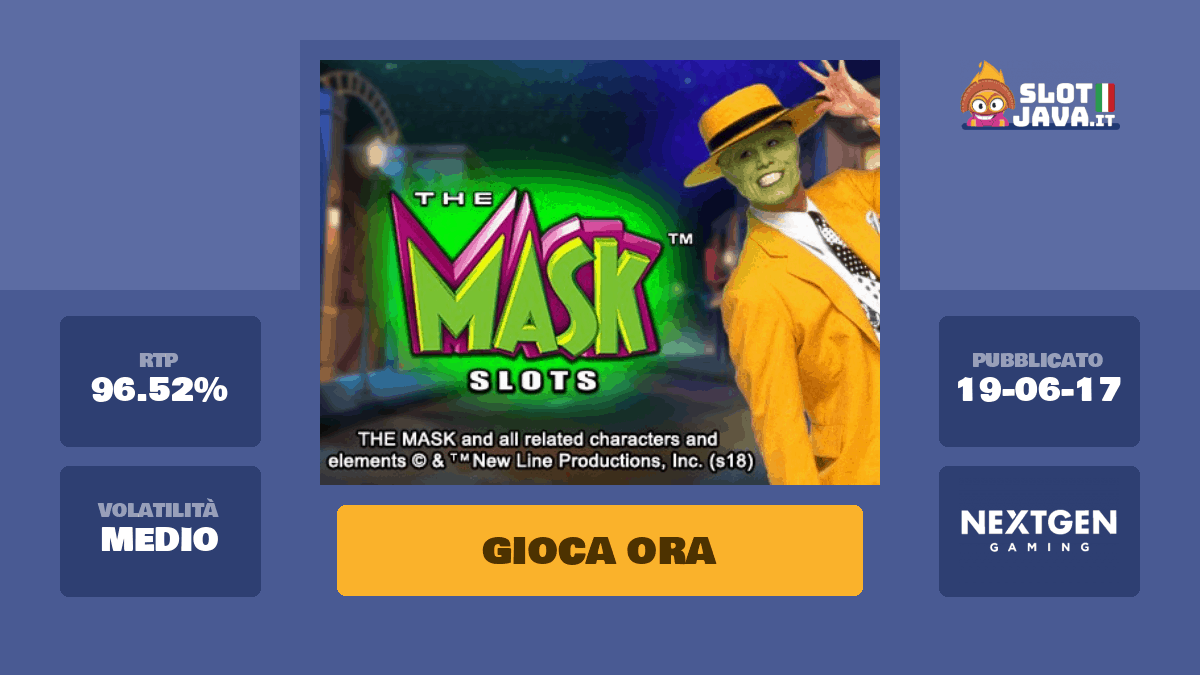 The Mask Slot Machine Online – Gioca Gratis