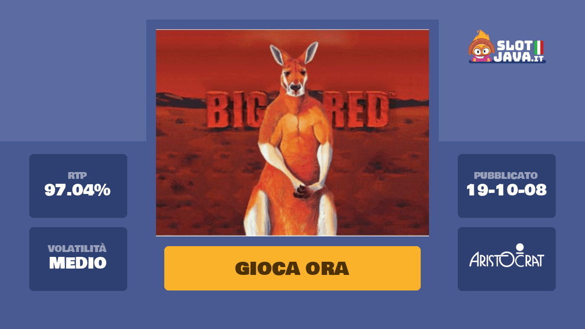 Big Red Slot Machine Online - Gioca Gratis