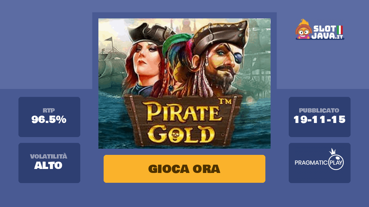 Pirate Gold Slot Machine Online - Gioca Gratis