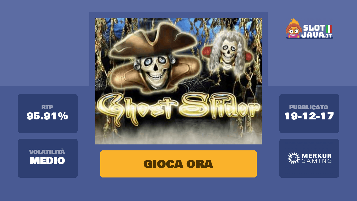 Ghost Slider Slot Machine Online - Gioca Gratis