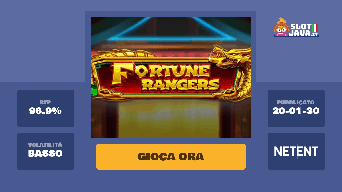 Fortune Rangers Slot Machine Online - Gioca Gratis