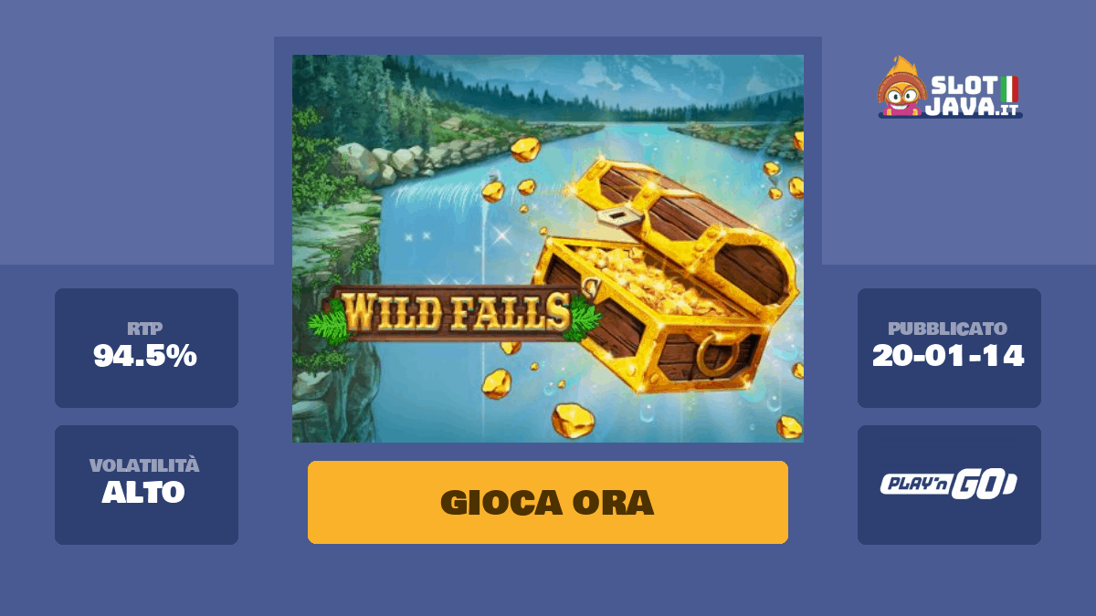 Wild Falls Slot Machine Online - Gioca Gratis