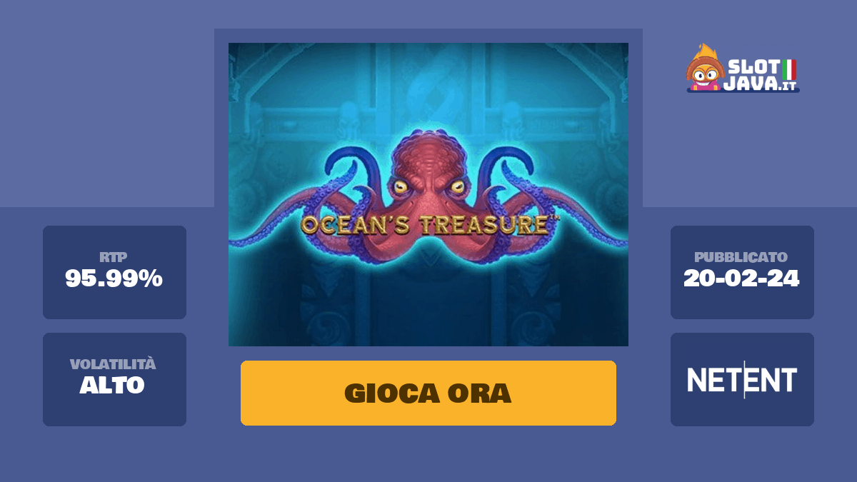 Ocean's Treasure Slot Machine Online – Gioca Gratis
