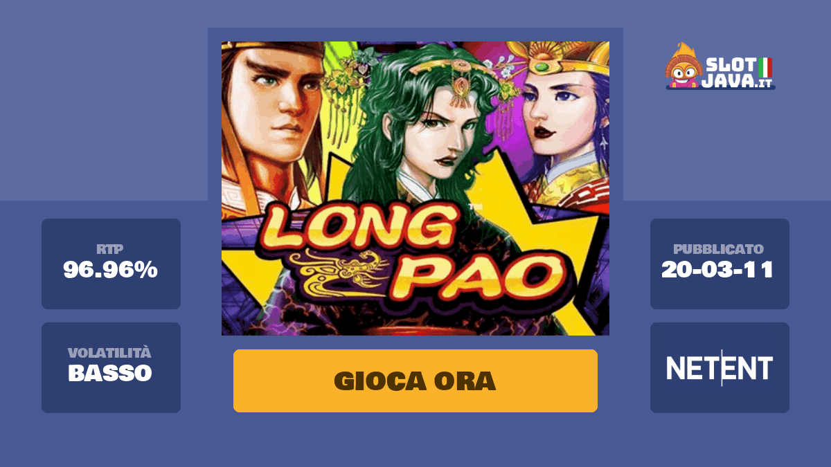 Long Pao Slot Machine Online – Gioca Gratis