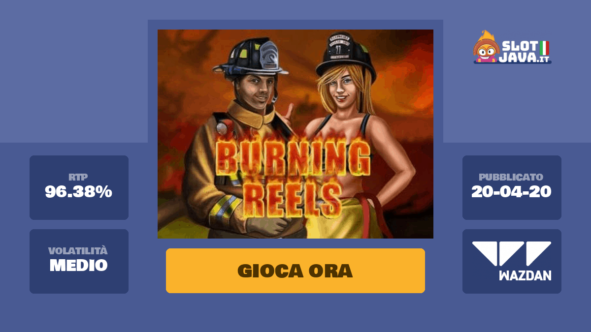 Burning Reels Slot Machine Online – Gioca Gratis