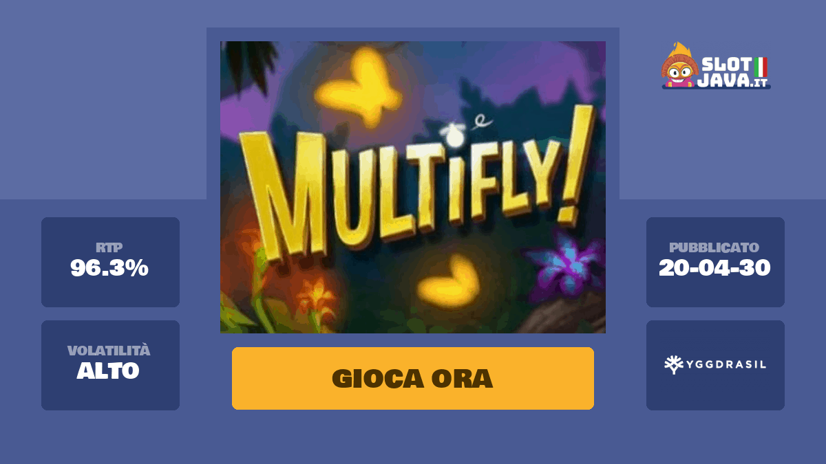 Multifly Slot Machine Online – Gioca Gratis