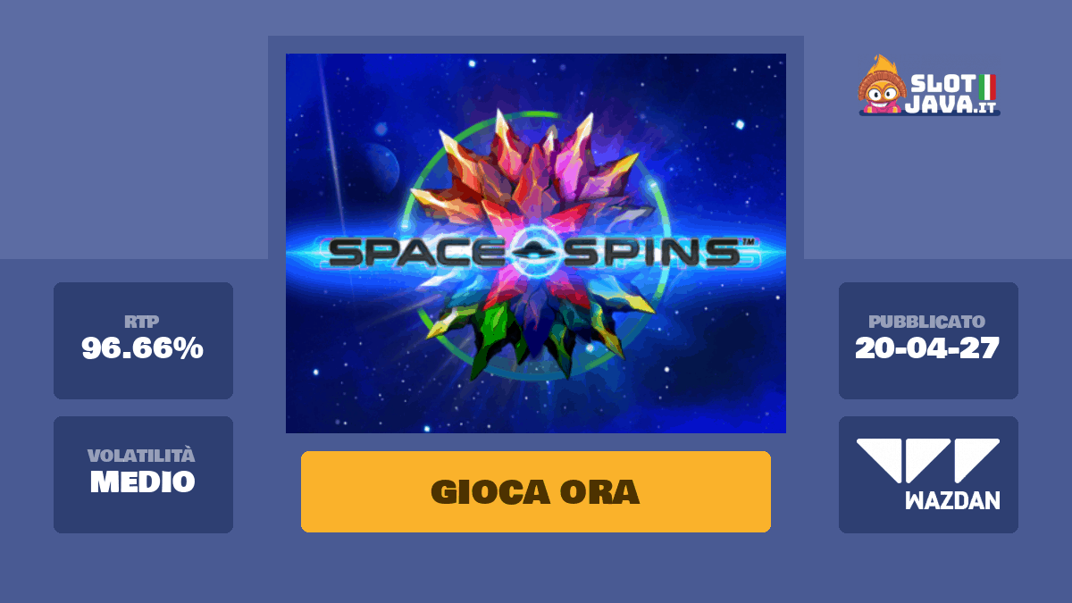 Space Spins™ Slot Machine Online – Gioca Gratis