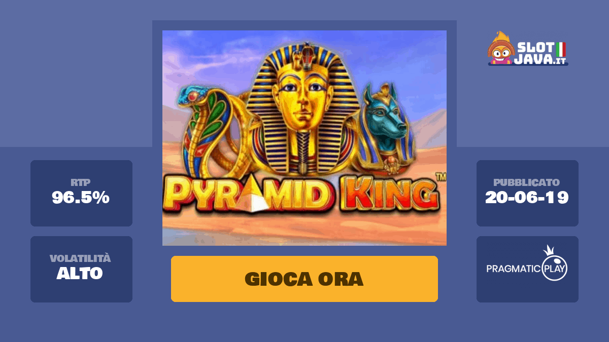 Pyramid King Slot Machine Online – Gioca Gratis