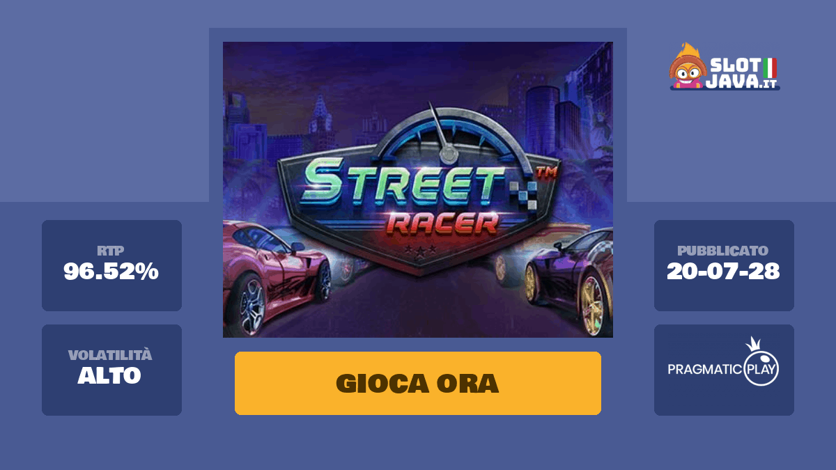 Street Racer Slot Machine Online – Gioca Gratis