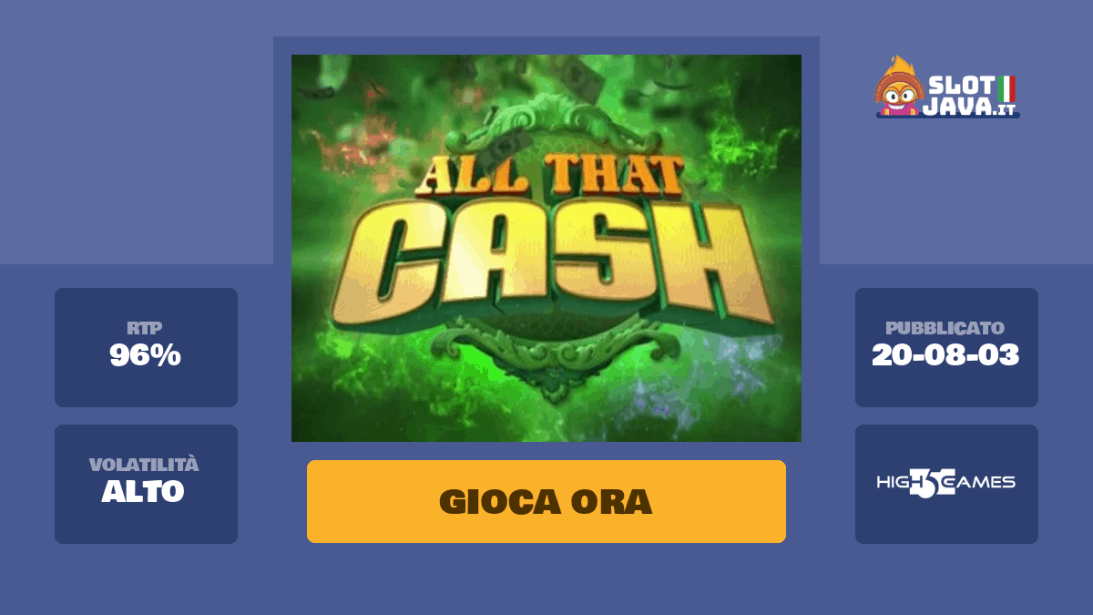 All That Cash Slot Machine Online – Gioca Gratis