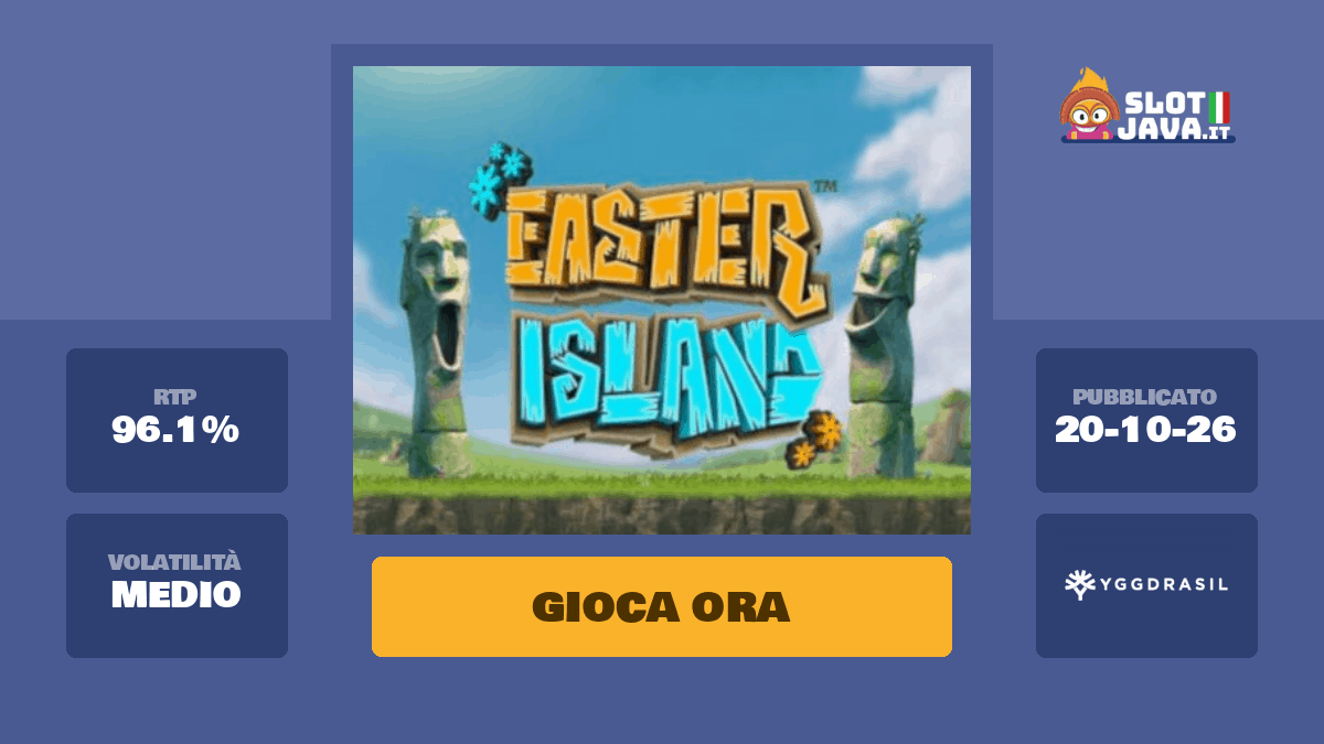 Easter Island Slot Machine Online – Gioca Gratis