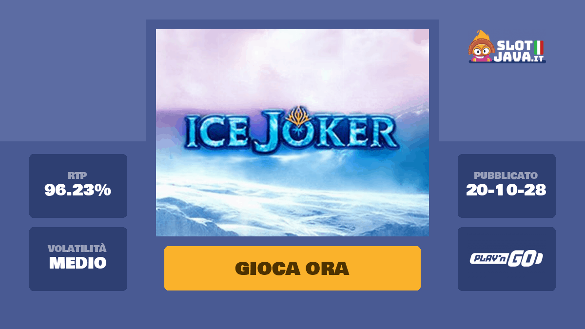 Ice Joker Slot Machine Online – Gioca Gratis