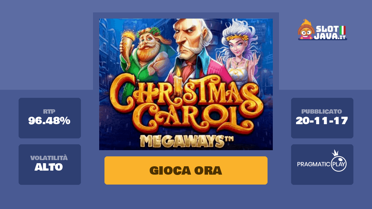Christmas Carol Megaways Slot Machine Online – Gioca Gratis