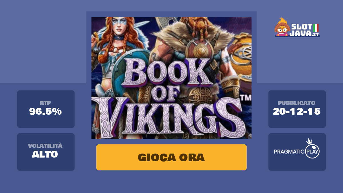 Book of Vikings Slot Machine Online – Gioca Gratis