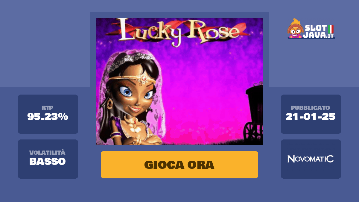 Lucky Rose Slot Machine Online – Gioca Gratis