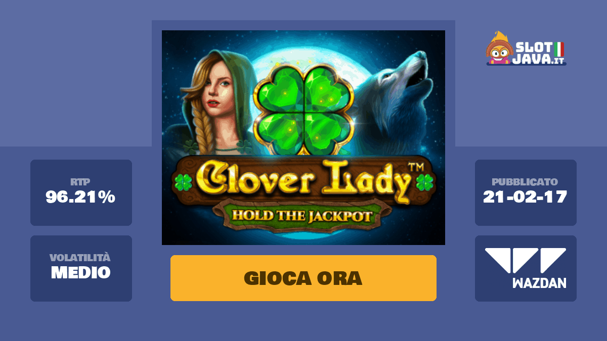 Clover Lady Slot Machine Online – Gioca Gratis