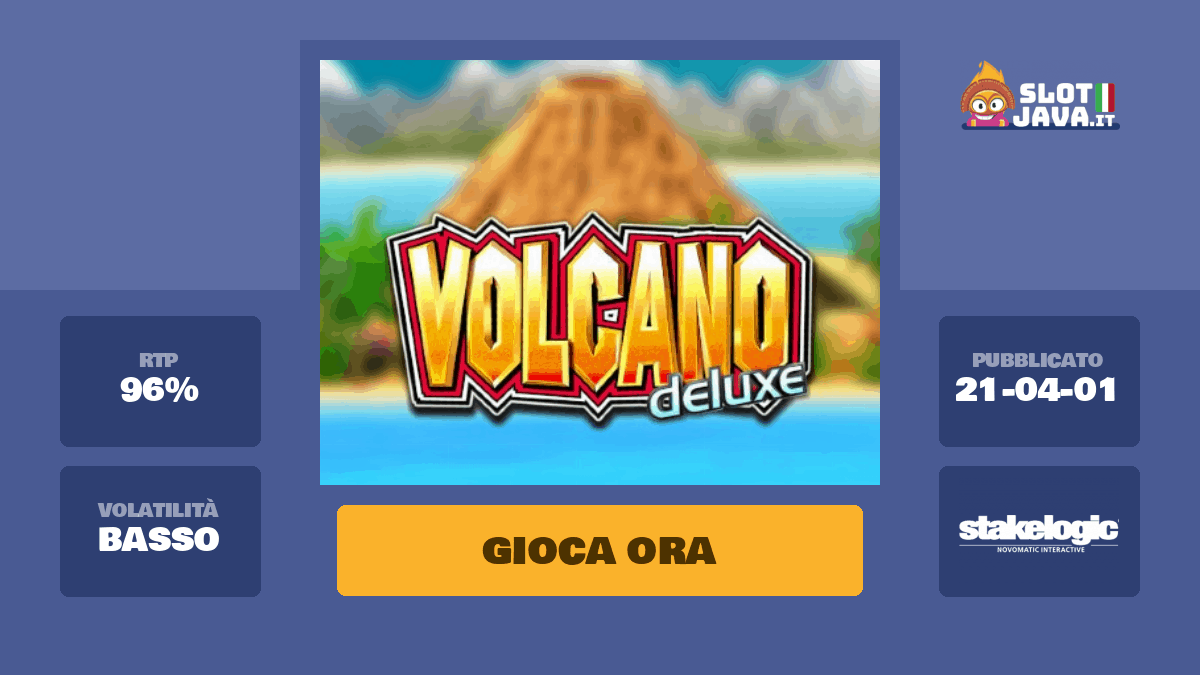 Volcano Deluxe Slot Machine Online – Gioca Gratis