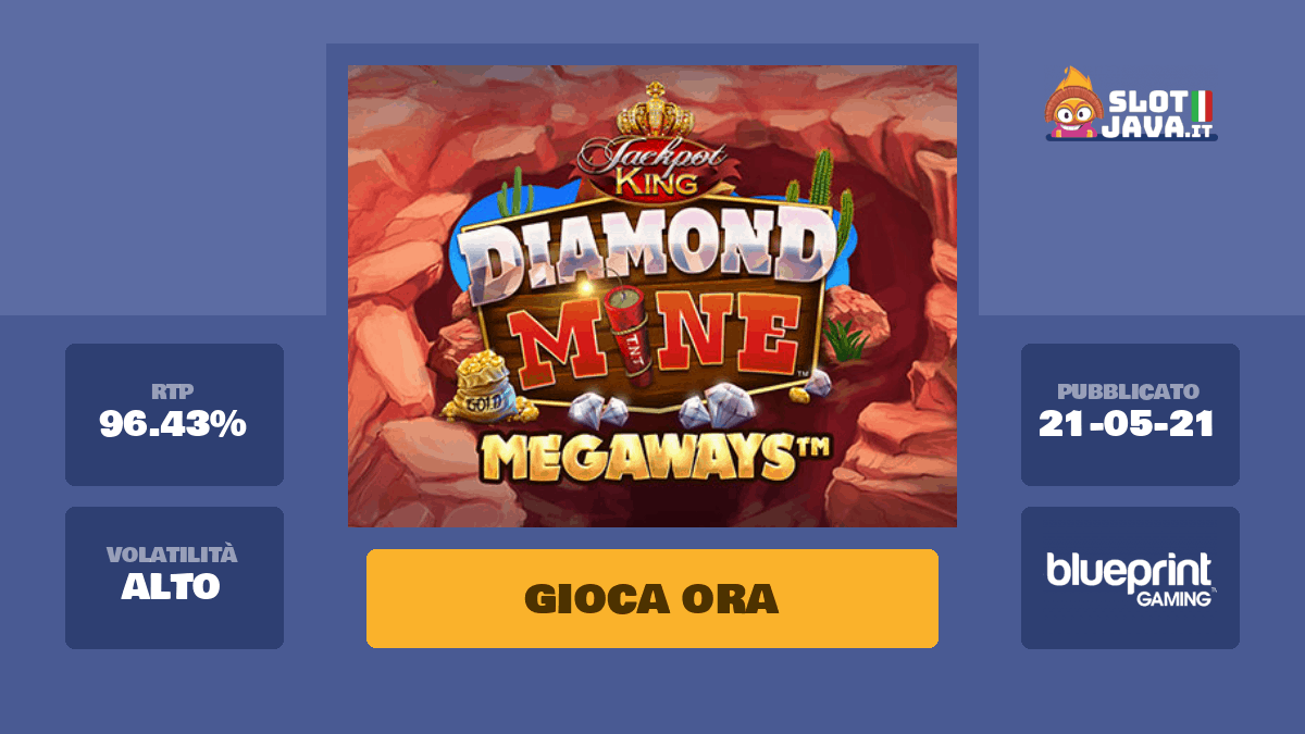 Diamond Mine Extra Gold Megaways Jackpot King Slot Machine Online ...