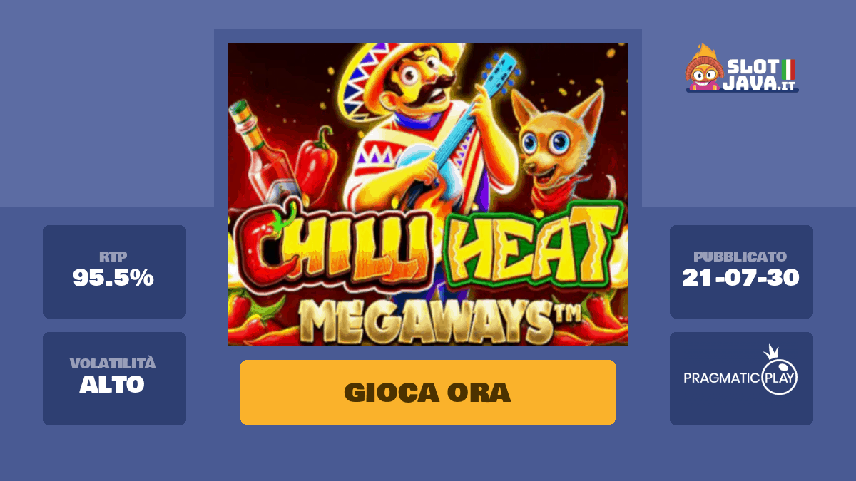 Chilli Heat Megaways Slot Machine Online – Gioca Gratis