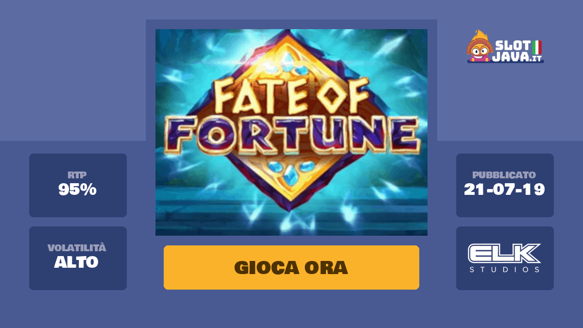 Fate of Fortune Slot Machine Online – Gioca Gratis