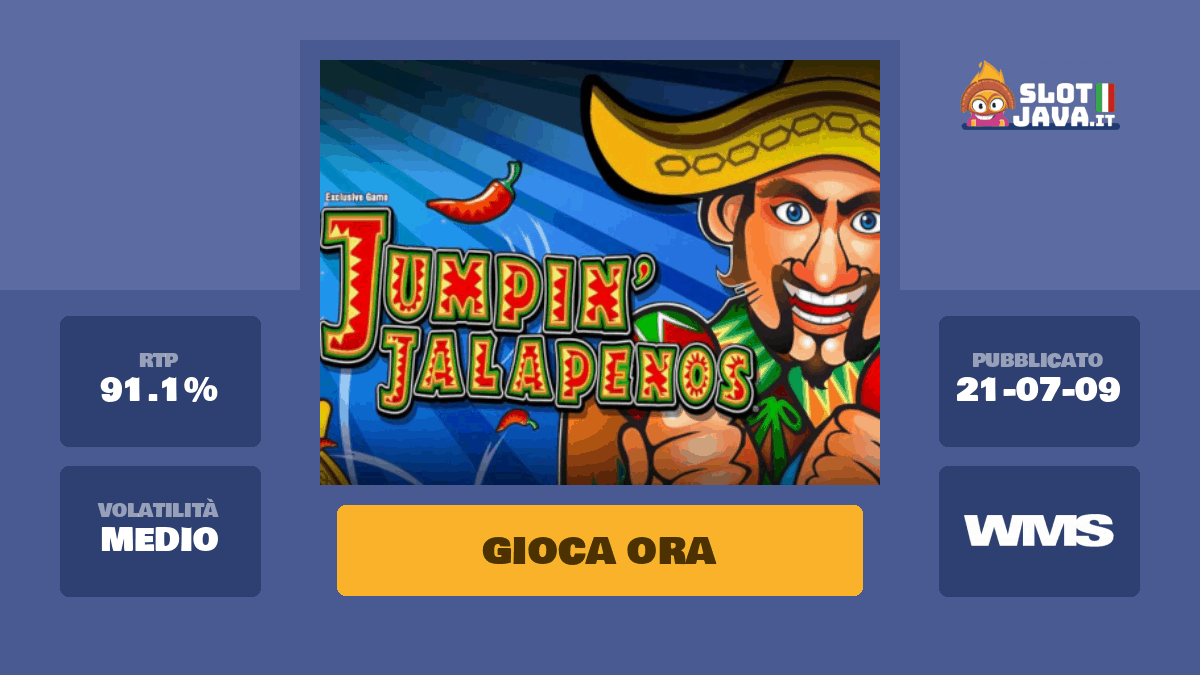 Jumpin Jalapenos Slot Machine Online – Gioca Gratis