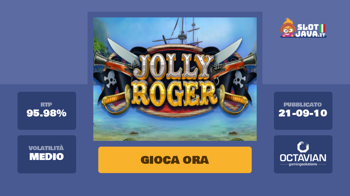 Jolly Roger Slot Machine Online – Gioca Gratis