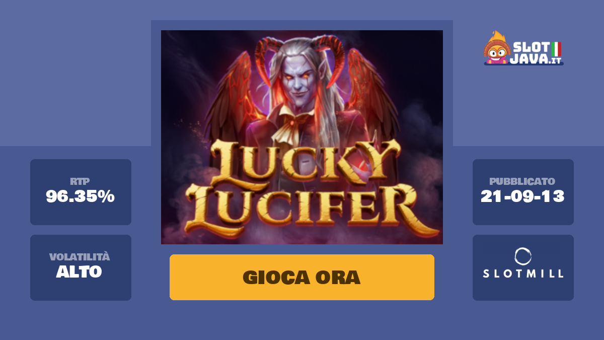 Lucky Lucifer Slot Machine Online – Gioca Gratis