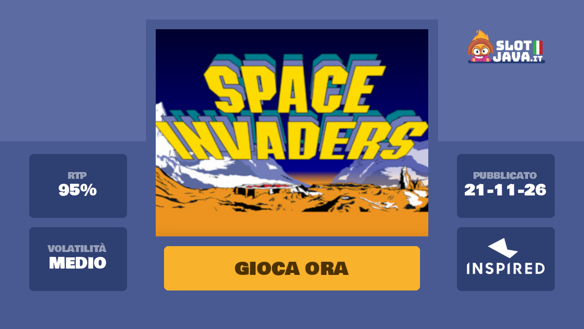Space Invaders Slot Machine Online – Gioca Gratis
