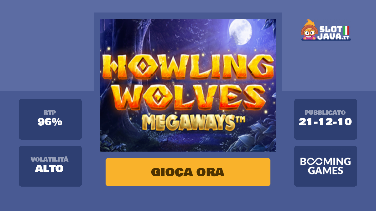 Howling Wolves Megaways Slot Machine Online – Gioca Gratis