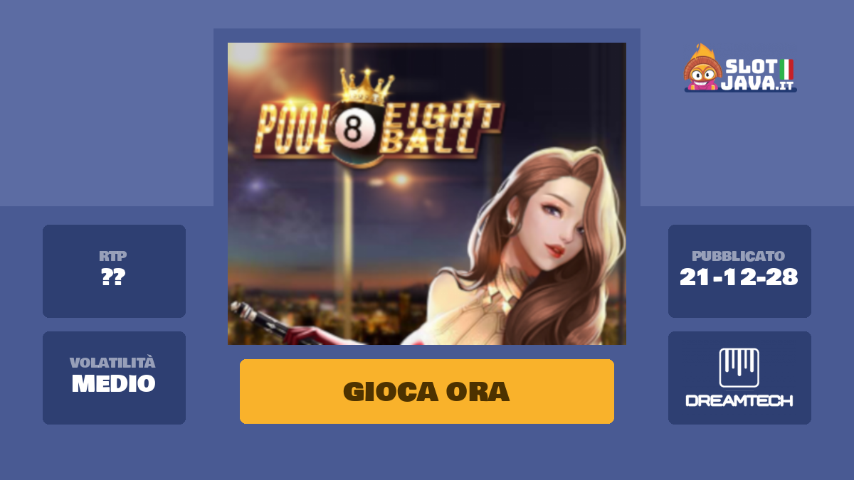 Pool Eight Ball Slot Machine Online – Gioca Gratis