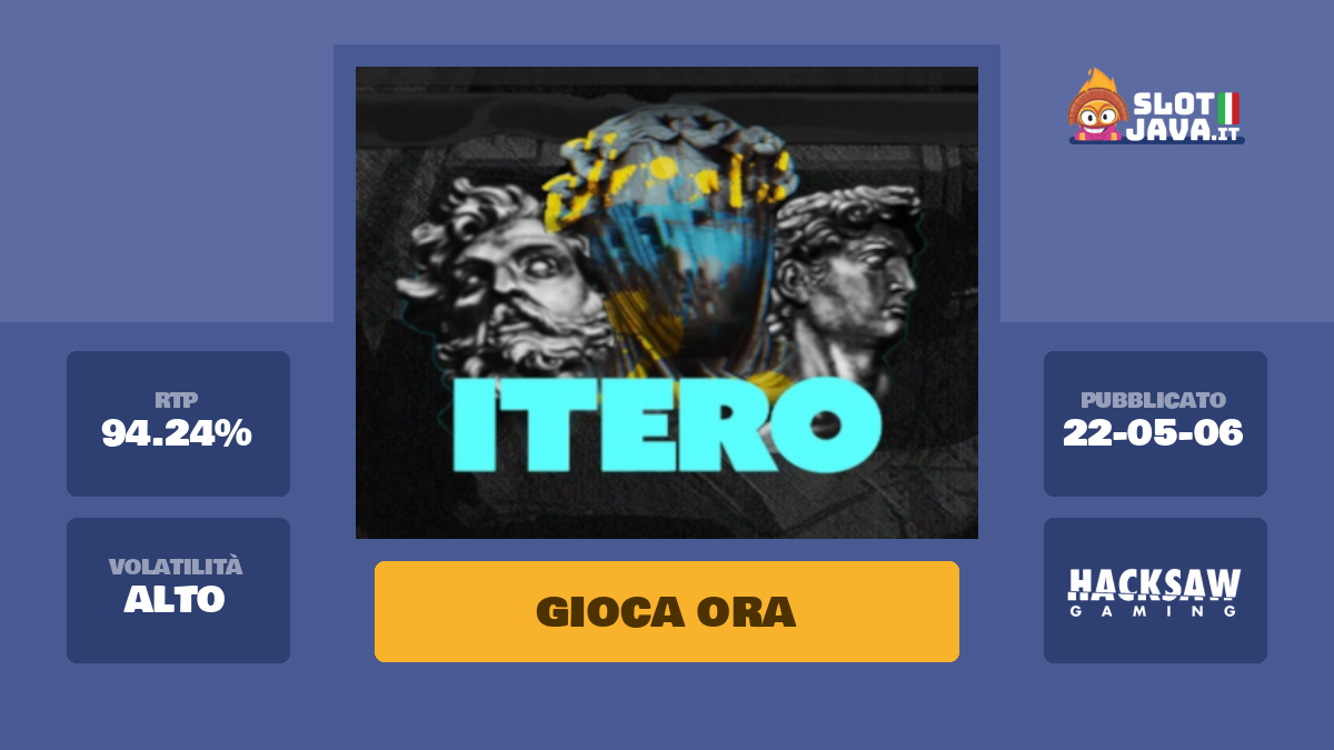 Itero Slot Machine Online – Gioca Gratis