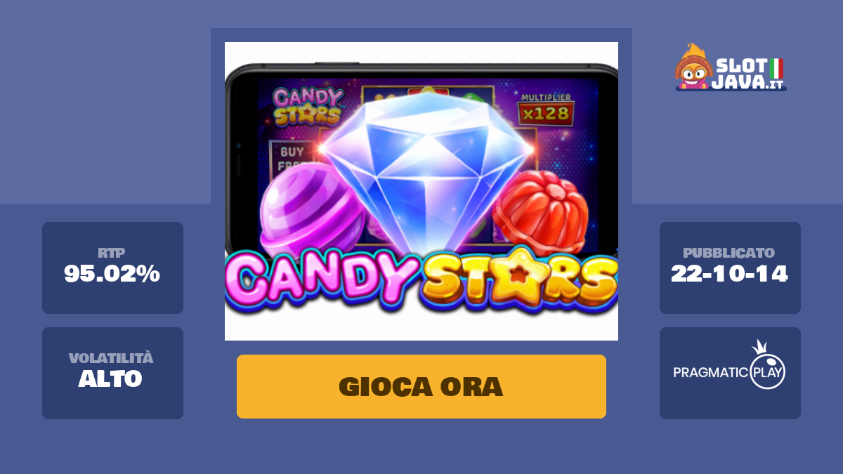 Candy Stars Slot Machine Online – Gioca Gratis
