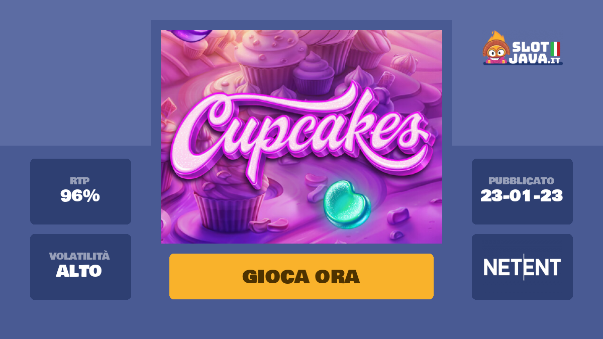 Cupcakes Slot Machine Online – Gioca Gratis