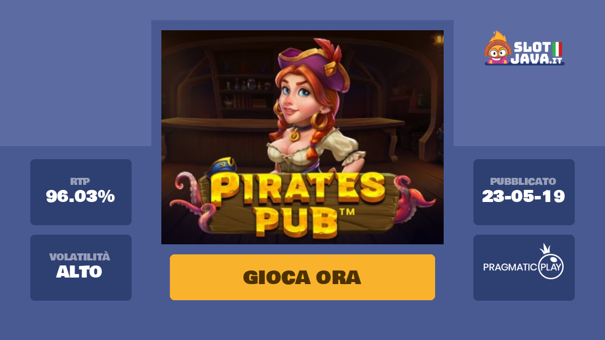 Pirates Pub Slot Machine Online – Gioca Gratis