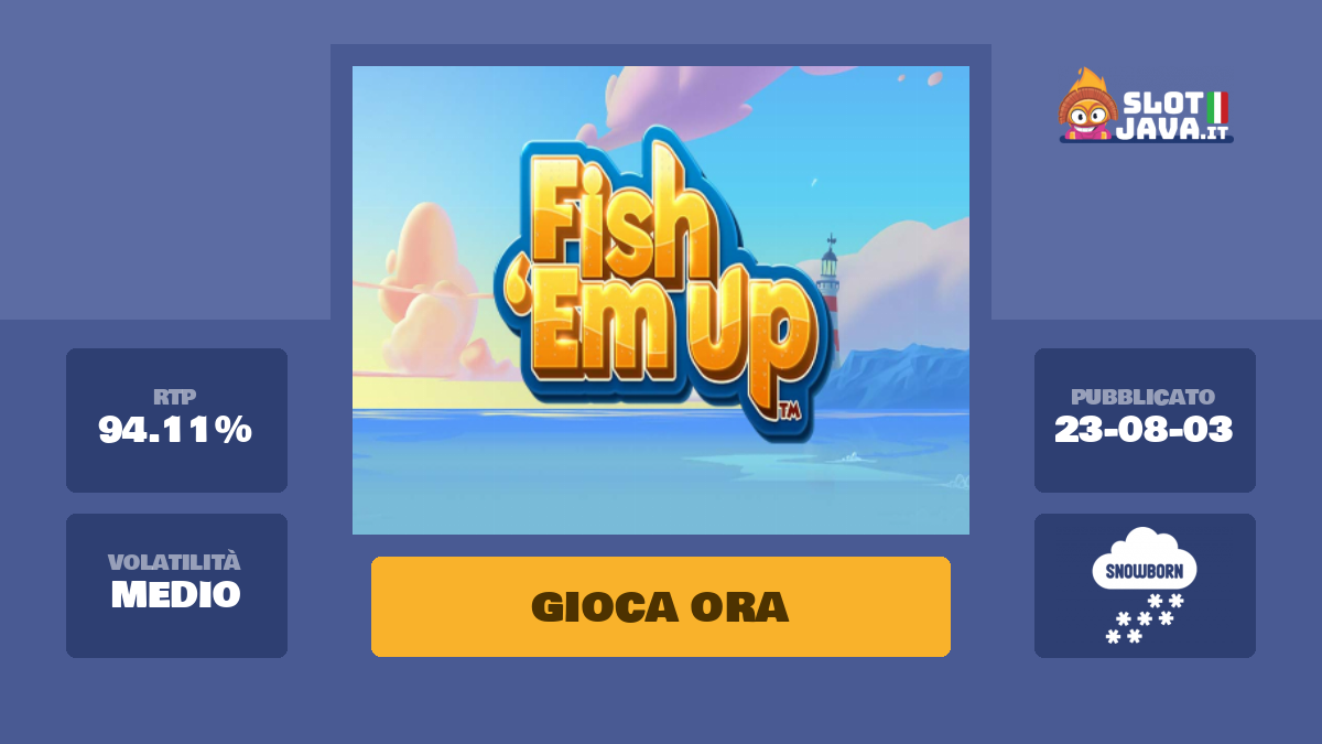 Fish 'Em Up Recensione | Prova gratis | slotjava.it